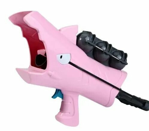 Пусковая установка для игры в снежки Shark, розовая