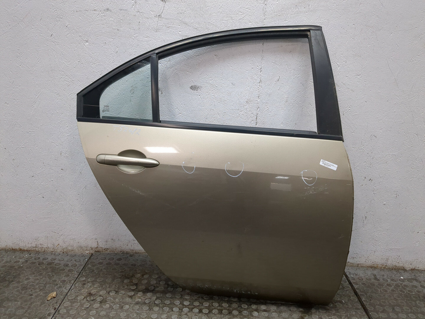 Дверь боковая (легковая) правая задняя Nissan Primera P12 Б/У