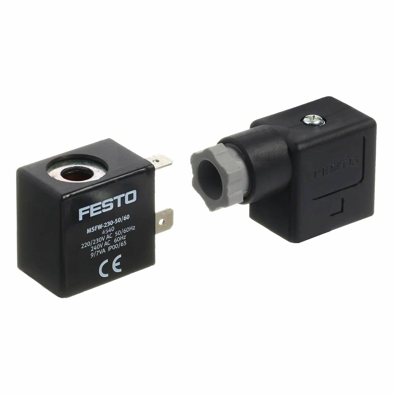 Катушка электромагнитная Festo 4540 MSFW-230-50/60 с разъемом 220VAC , H 29 мм, 8 мм