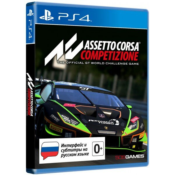Assetto Corsa Competizione (русские субтитры) (PS4)
