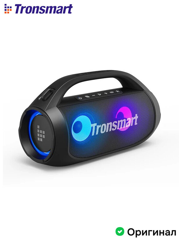 Колонка беспроводная портативная Tronsmart Bang SE 40W Black, блютус акустика с подсветкой