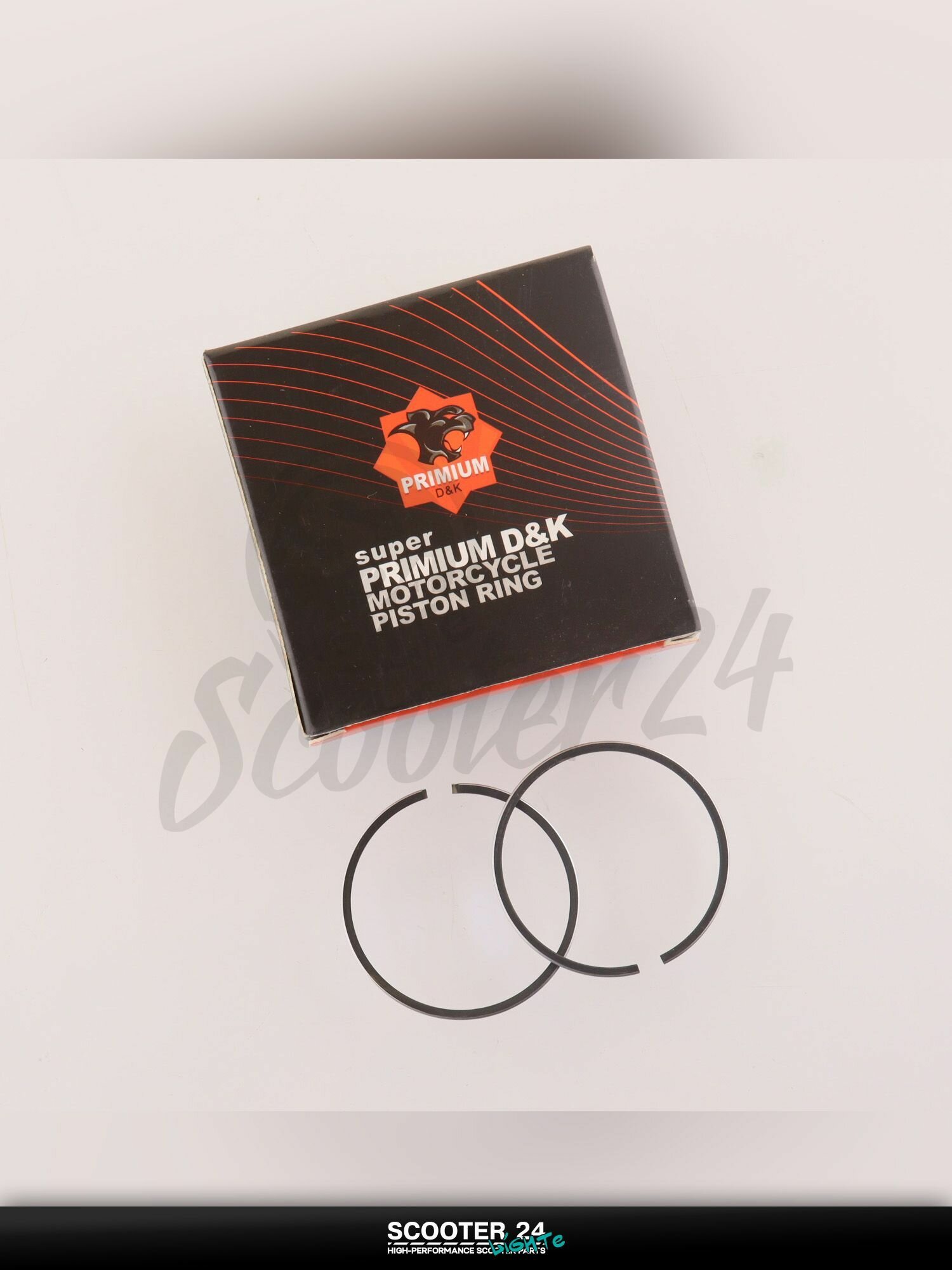 Кольца комплект на мотоцикл, мопед и скутер Honda LEAD, GYRO 50 . STD ( 40: AF01E, AF03E, TA01E) "JIN" (mod.A)