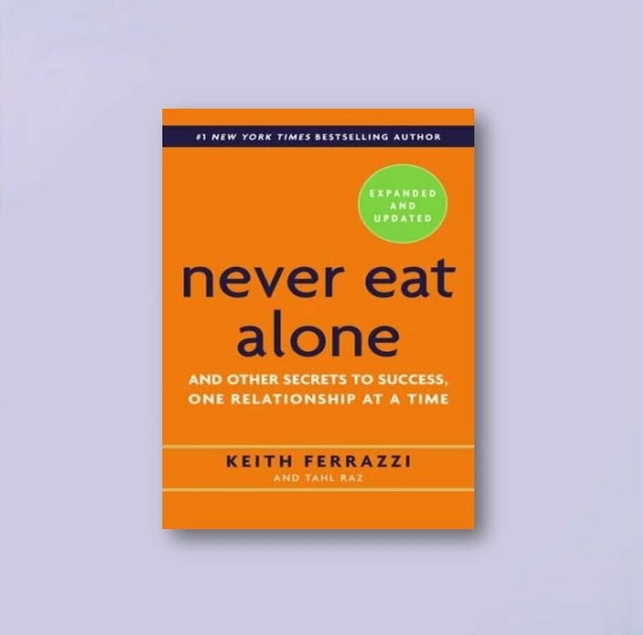 Never Eat Alone: And Other Secrets to Success, One Relationship at a Time Reprinted books
