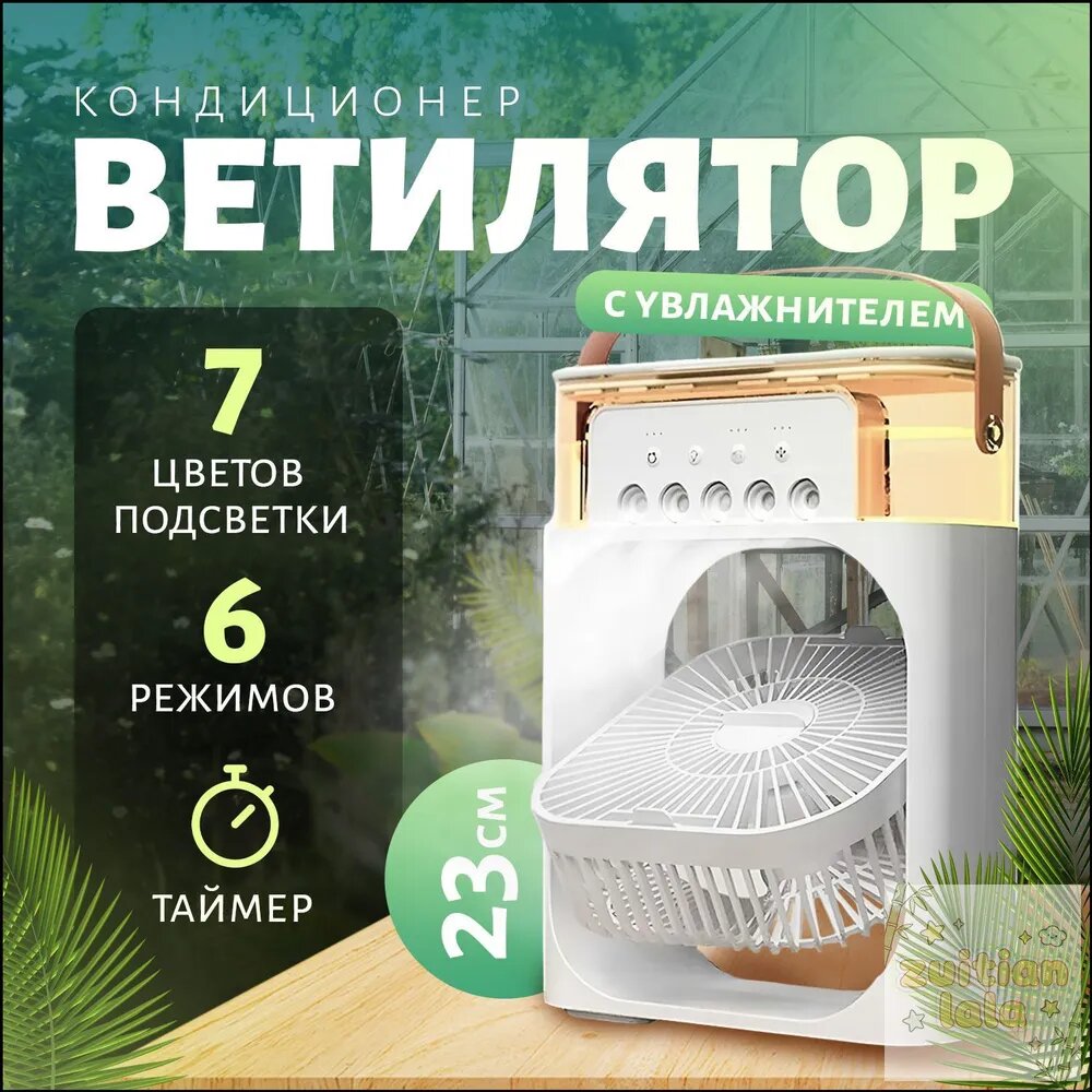 SoundoZ Настольный вентилятор vent, белый