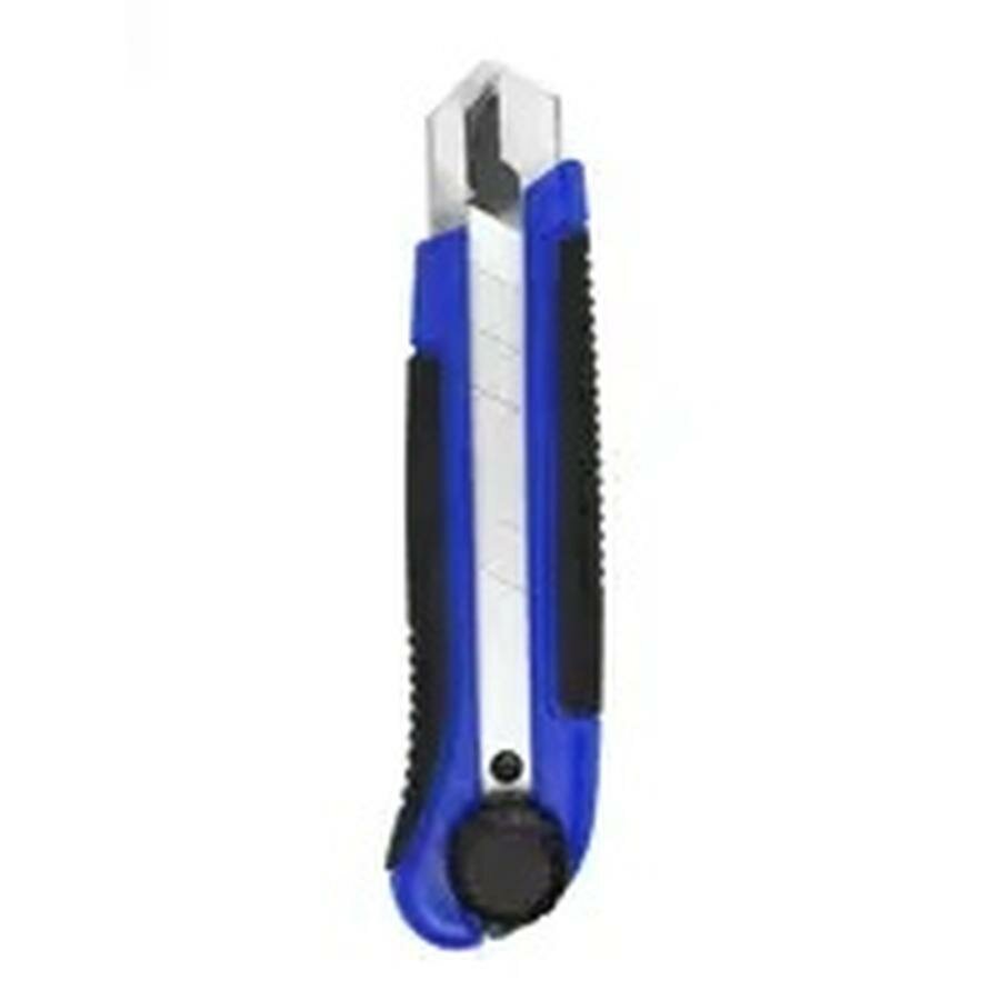 Нож строительный Vertextools 0044-01-25 пластиковый корпус сегментарное лезвие 215 мм