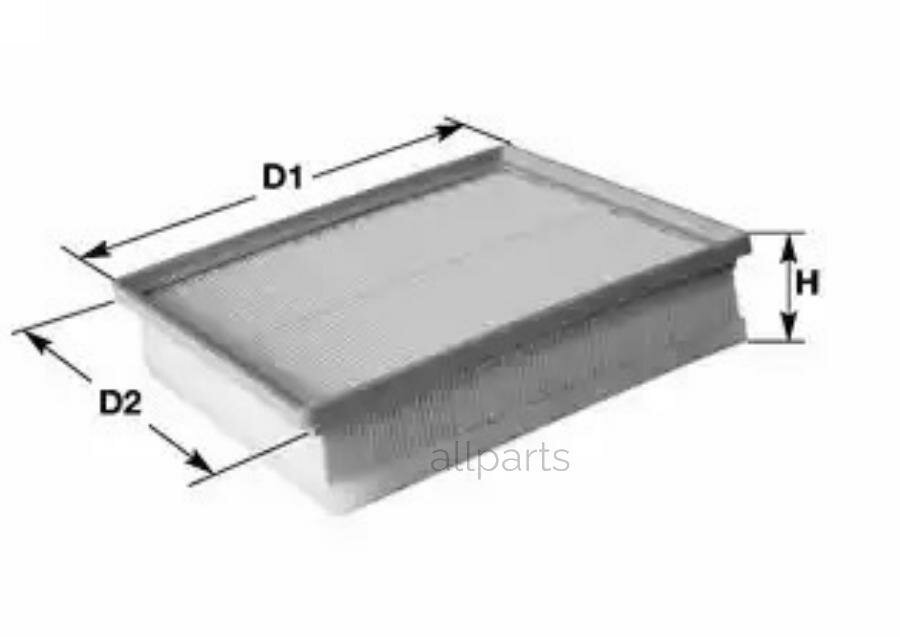 CLEAN FILTERS MA3121 CLEAN фильтр воздушный MA 3121 (=C 32 130)