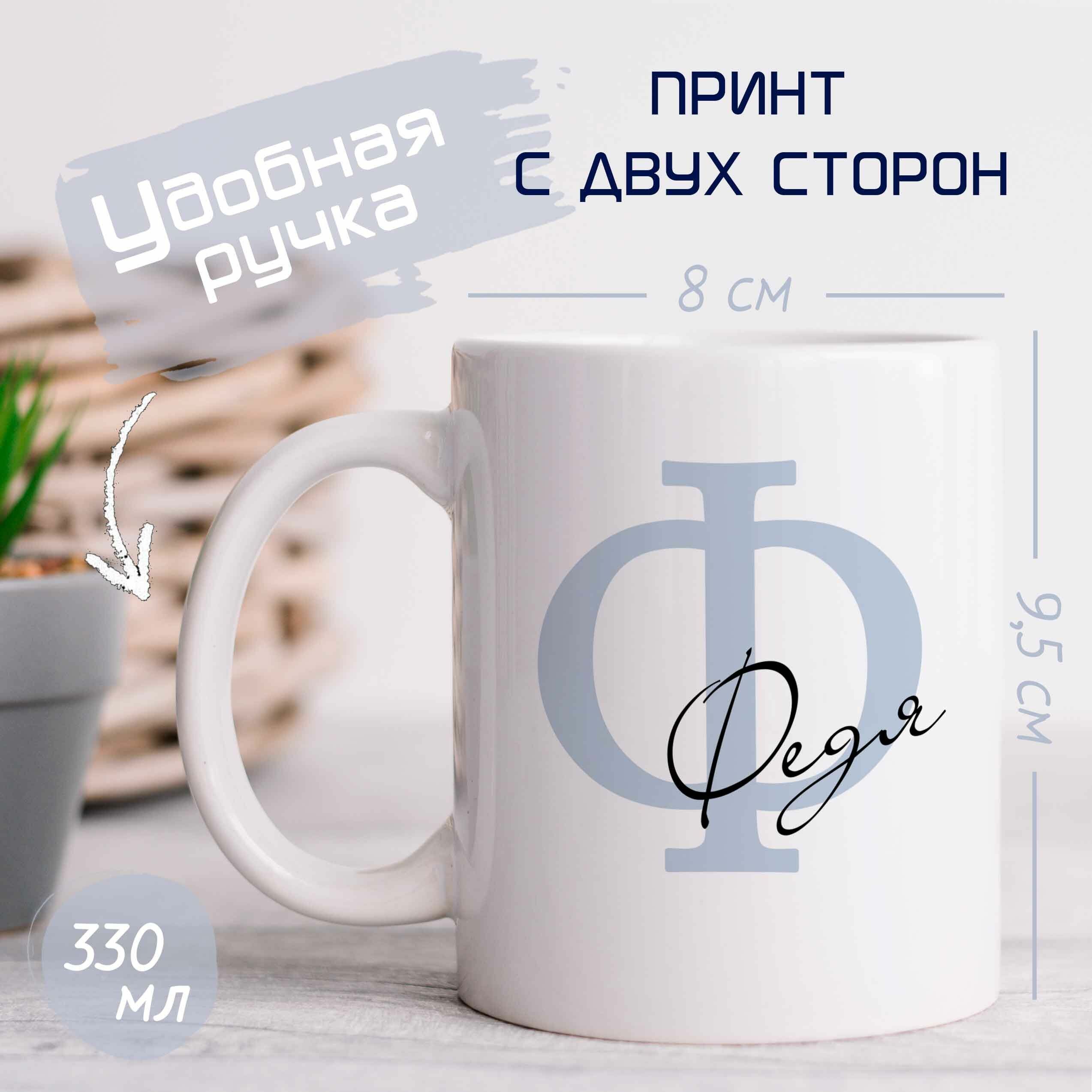 Кружка с именем Федя