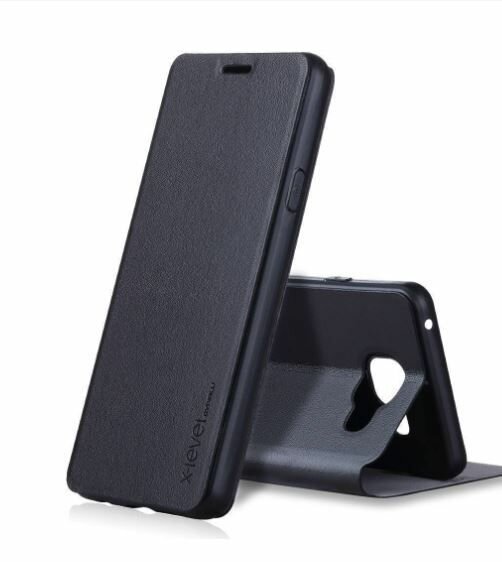Чехол-книжка X-LEVEL, бизнес серии FIBCOLOR для Samsung Galaxy A3 2015, черный