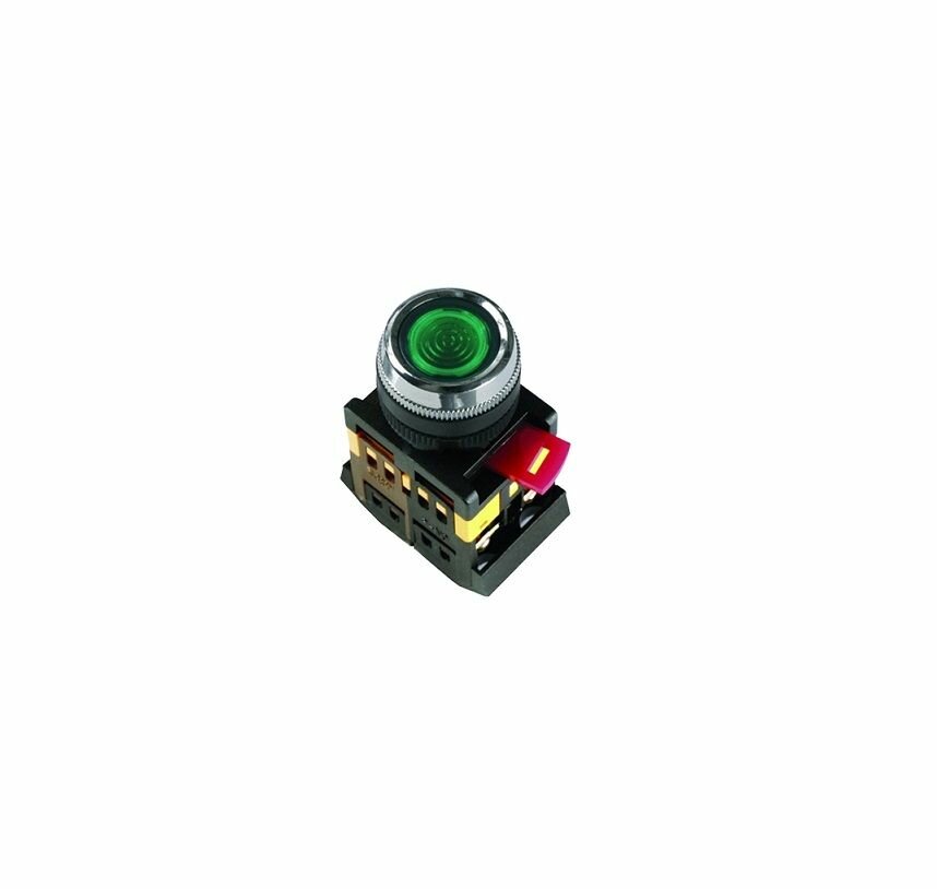 Кнопка ABLFS-22 зел. d22mm неое/240В