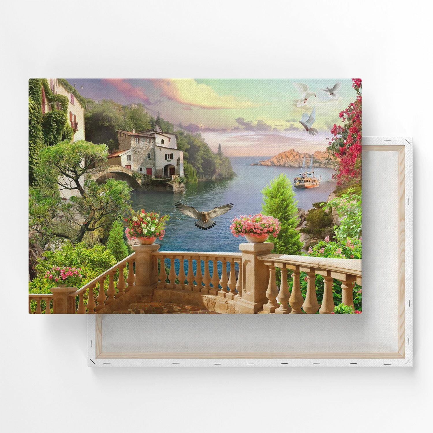 Картина на холсте, репродукция / Пейзаж / Размер 30 x 40 см