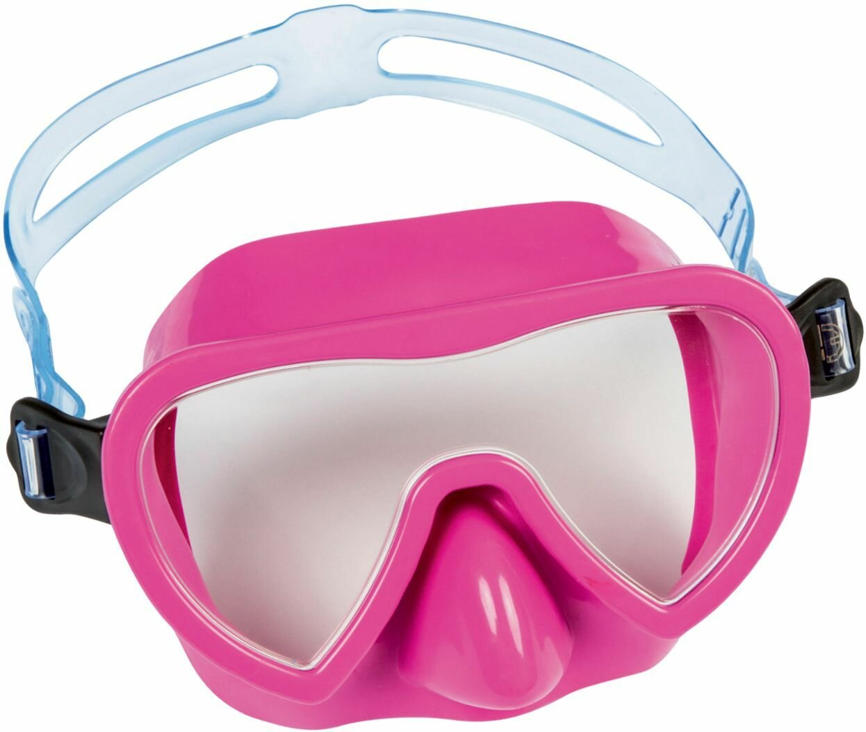 Детская маска для подводного плавания Guppy, от 3 лет, плавательные очки для бассейна, снорклинга и ныряния под водой, цвета микс, 22057 Bestway