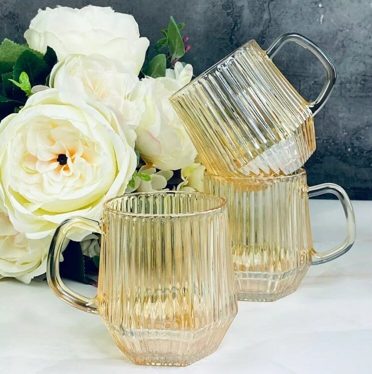 Набор из 6 кружек 300мл Стекло 589-070 118-589-070