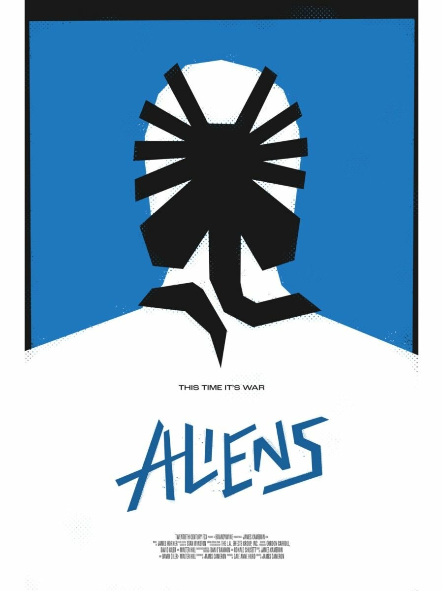 Постер "Чужой. На этот раз война"