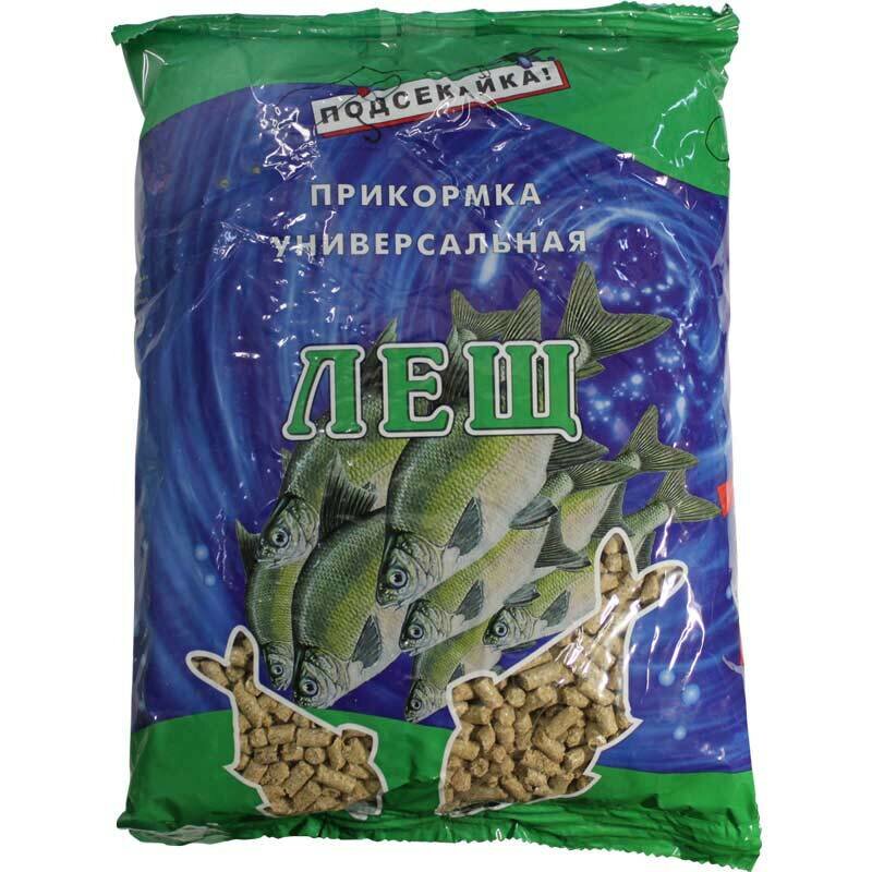Прикормка "Подсекайка" гранулы ЛЕЩ 1,0кг