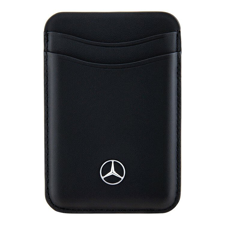 Mercedes магнитный бумажник Wallet MagSafe Cardslot Leather Black