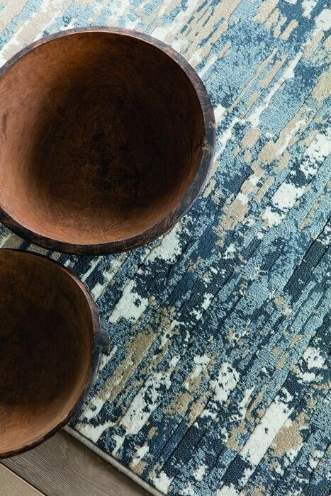 Ковер бельгийский на пол в гостиную в спальню 200х290 см винтажный лофт ворс 8 мм 128704 Kover-Russia