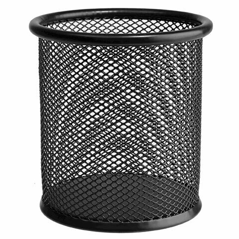 Стакан канцелярский металлический круглый "Asmar"