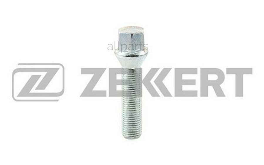 ZEKKERT BE-4044 Болт колесный конус M14 x 1 5 длина резьбы 50 ключ 17 Цинк