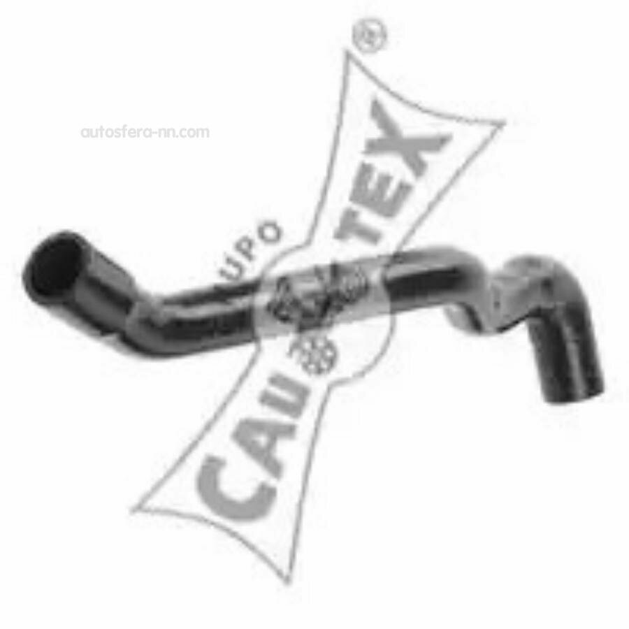 CAUTEX 086180 Патрубок радиатора верхн FORD TRANSIT CONNECT 1.8D 02-13