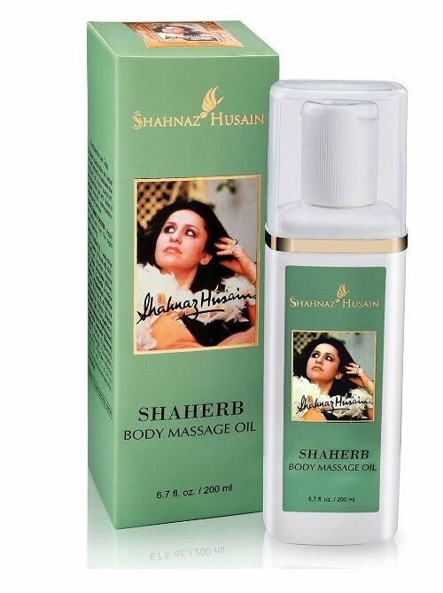 Shahnaz Husain Масло для тела кожи массажное Shaherb bode Massage oil