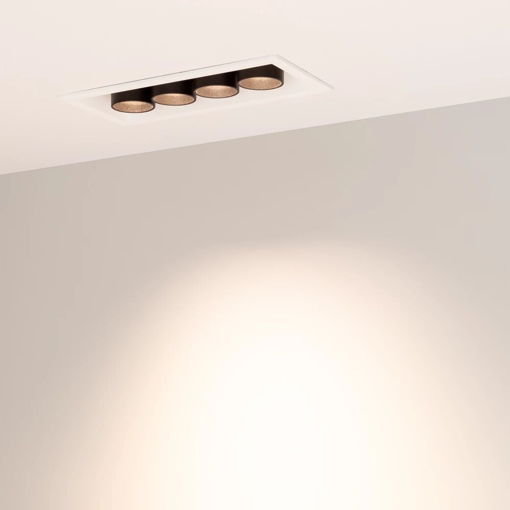 Светильник MS-ORIENT-BUILT-TURN-TC-S67x150-10W Warm3000 (WH-BK, 30 deg, 230V) (Arlight, IP20 Металл, 5 лет) 031929