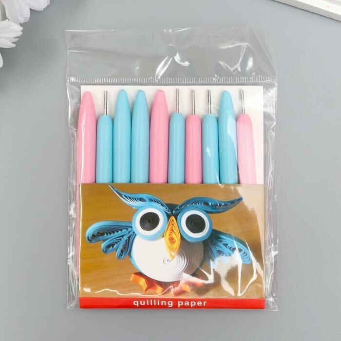 Инструмент для квиллинга с пластиковой ручкой разрез 1 см длина 11 см