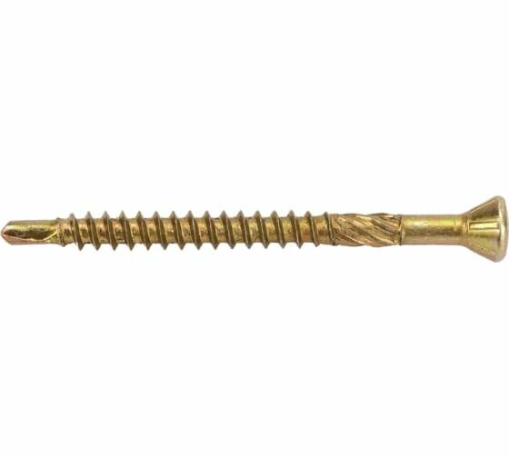 Шуруп для полов и паркета Rusconnect CFB 0340 3,2х40 500 шт. Желтый цинк 380340