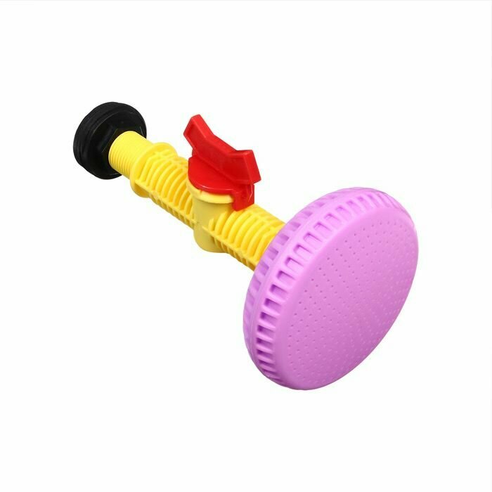 Душевая лейка / Насадка для садового душа - в наборе: кран, распылитель, гайки