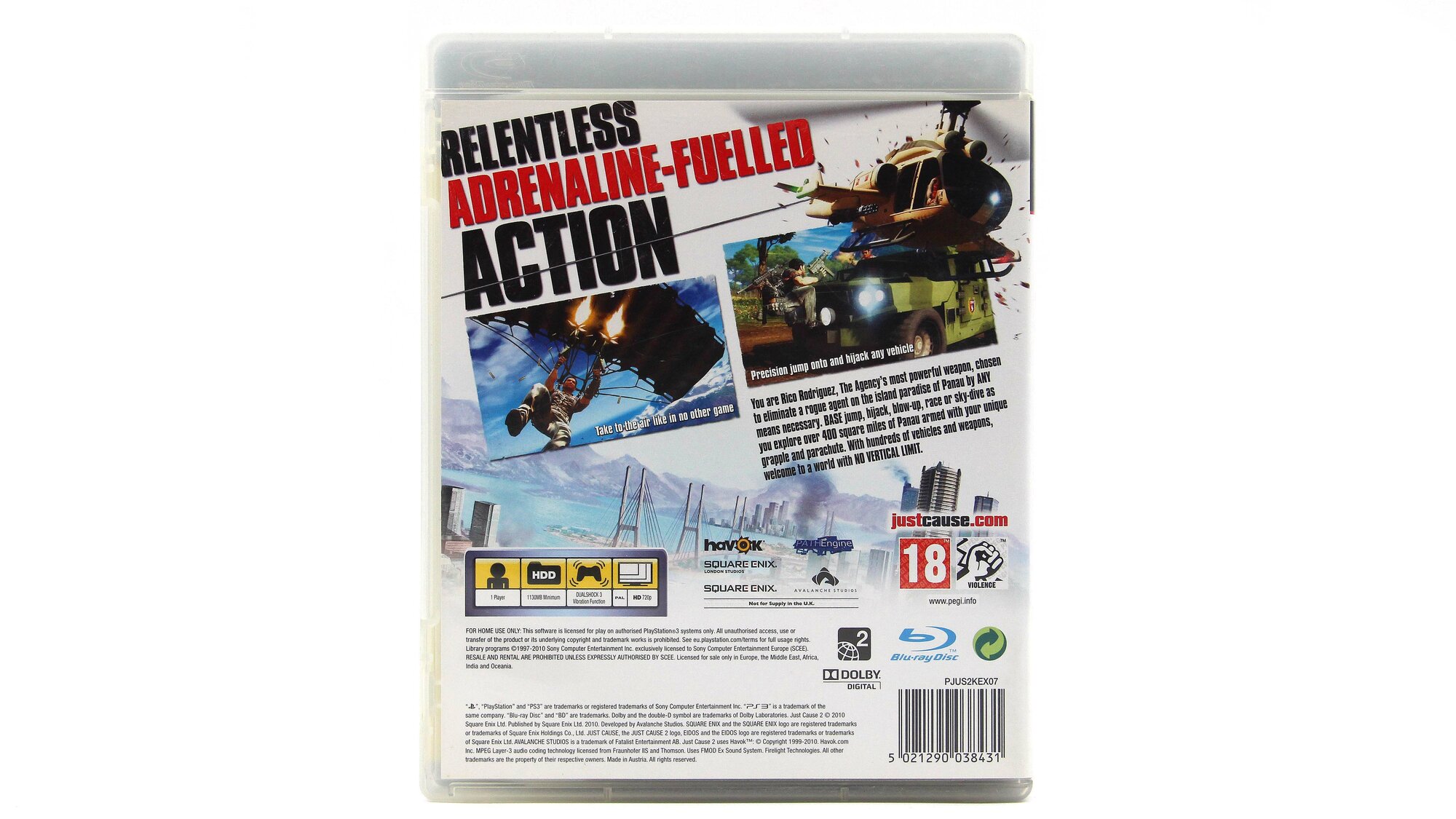 Just Cause 2 (PS3) — фото 1
