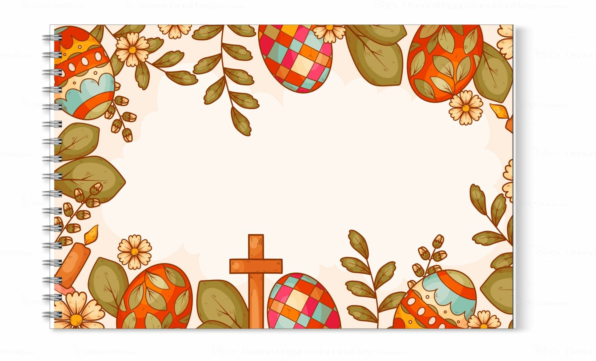 Альбом для рисования MIGOM А4 "Пасха" - 0002