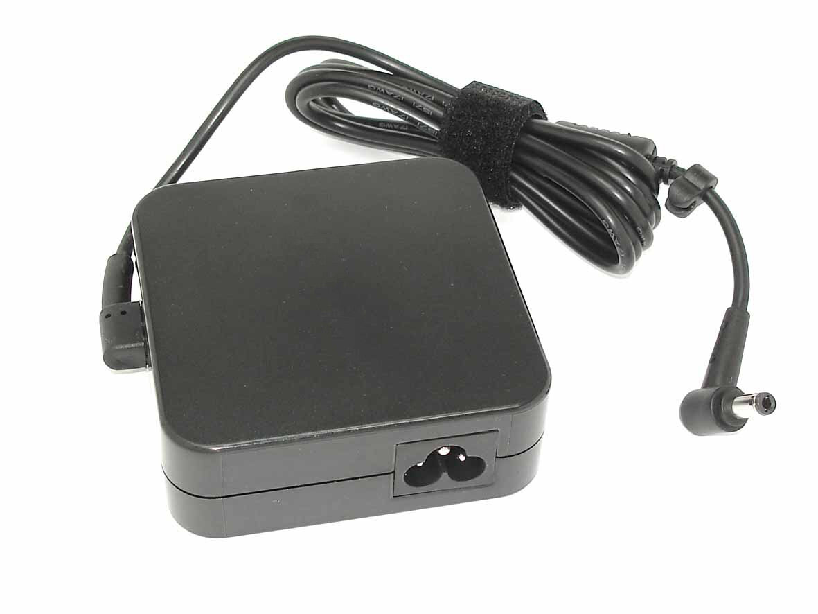 Блок питания для ноутбука Asus 19V 4.74A 90W 5.5x2.5mm (ADP-90YD B), квадратный корпус, без сетевого кабеля, HC/ORG