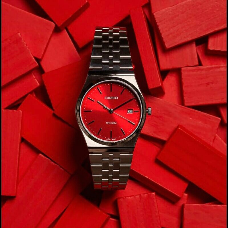 Наручные часы CASIO, серебряный — фото 1