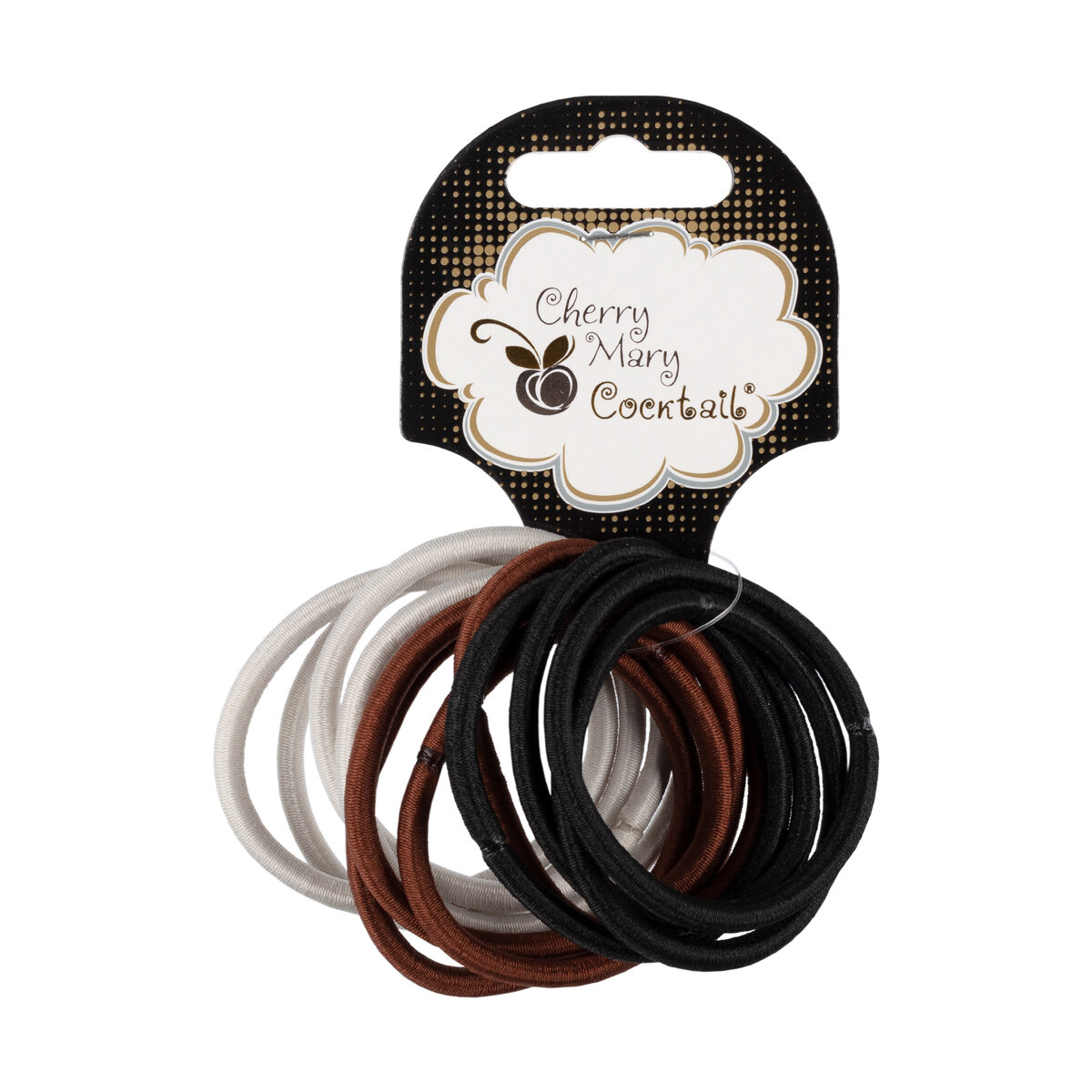 CHERRY MARY V/R6063-TZ72 Набор резинок для волос 12 шт №02 эластичные резинки разноцветные