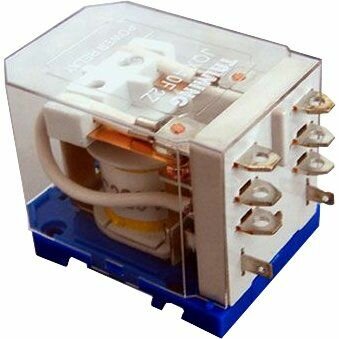 Силовое промежуточное реле JQX-40F/2Z 220VAC с двумя перекидными контактами