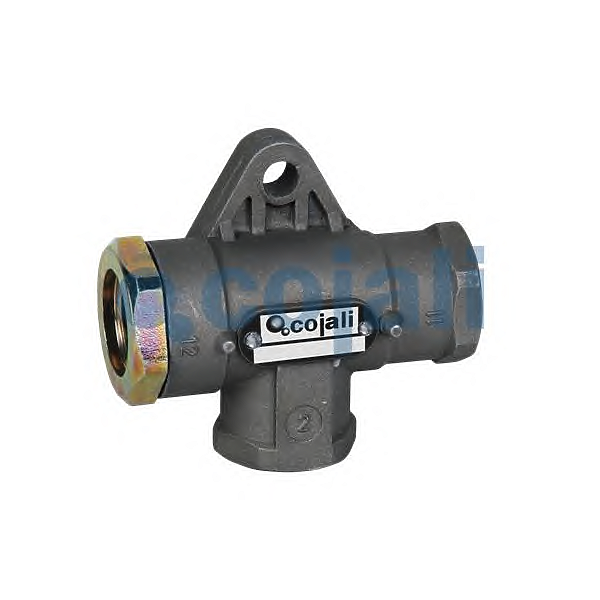 COJALI 2207103 (0004290047 / 0004293044 / 0014292444) клапан двухмагистральный 10бар, м22x1.5\mb / bpw / iveco
