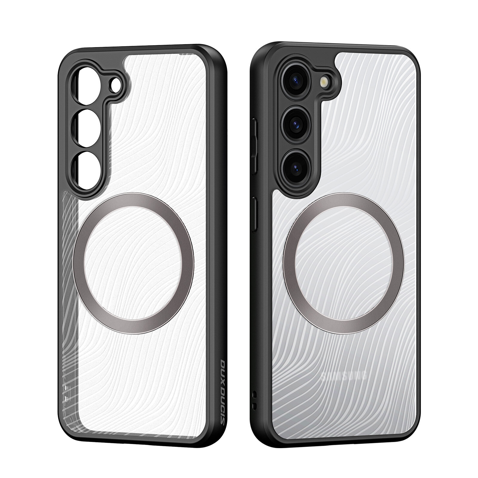 Чехол-накладка Dux Ducis для Samsung S23, Aimo Mag series, Black