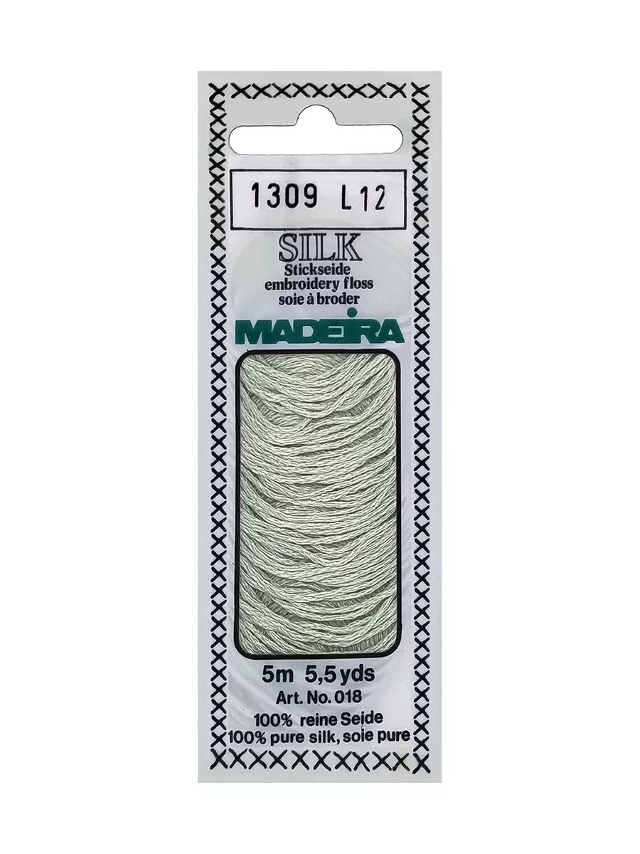 SILK шелковые нитки для ручной вышивки