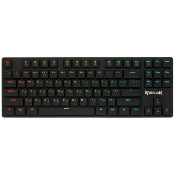 Клавиатура беспроводная Redragon Anubis K539-RGB, USB, Bluetooth/Радиоканал, черный