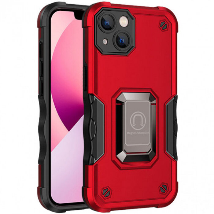 Magnet Ring Противоударный чехол с кольцом под магнитный держатель для iPhone 14