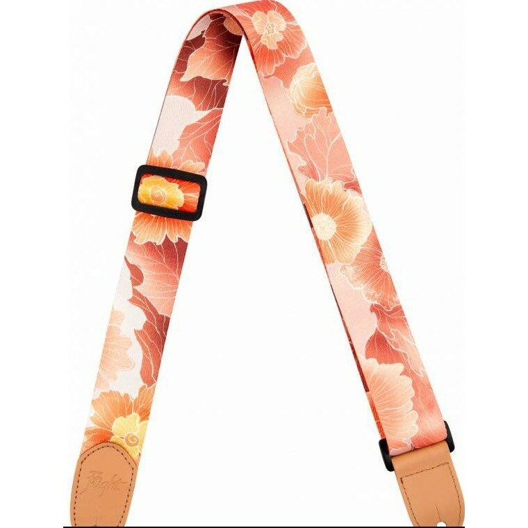Ремень для укулеле Flight S35 FLOWER — фото 1