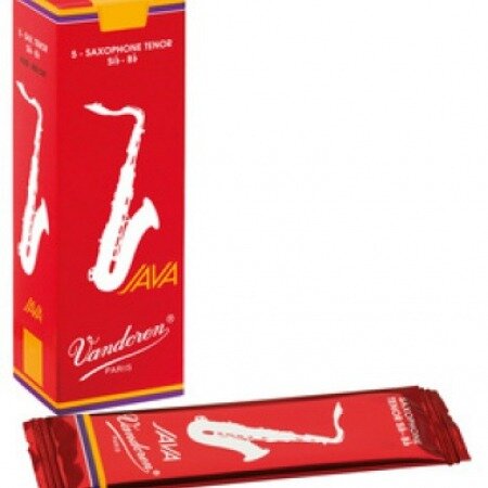 Трости для саксофона тенор Vandoren SR2725R Java Red Cut 2.5 5шт