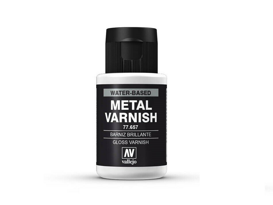 Аксессуар для Warhammer Vallejo Краска Vallejo Metal Varnish: Gloss Varnish 77.657 (32 мл)
