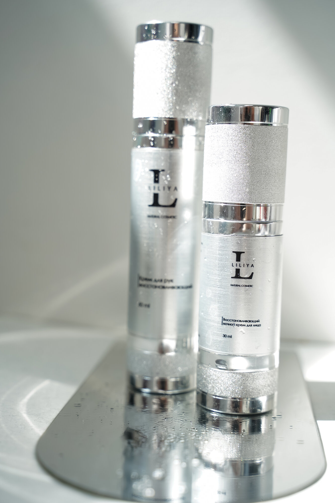 Ночной крем для лица LILIYA Natural Cosmetics Восстанавливающий