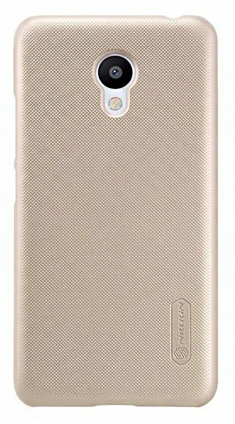 Накладка пластиковая Nillkin Frosted Shield для Meizu M3s/M3 mini золотая