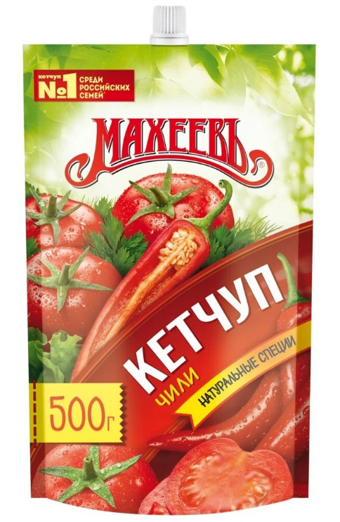 Кетчуп Махеевъ Чили, 500 гр