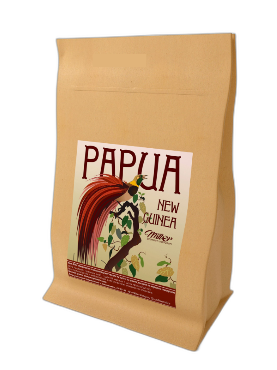 Кофе в зернах Millor Papua New Guinea 250 гр 100% арабика средней обжарки