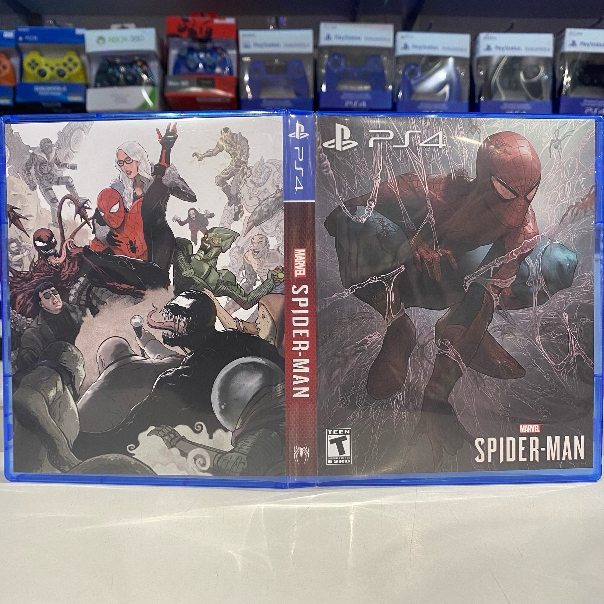 Эксклюзивная обложка PS4 для Spider Man / Человек паук №34
