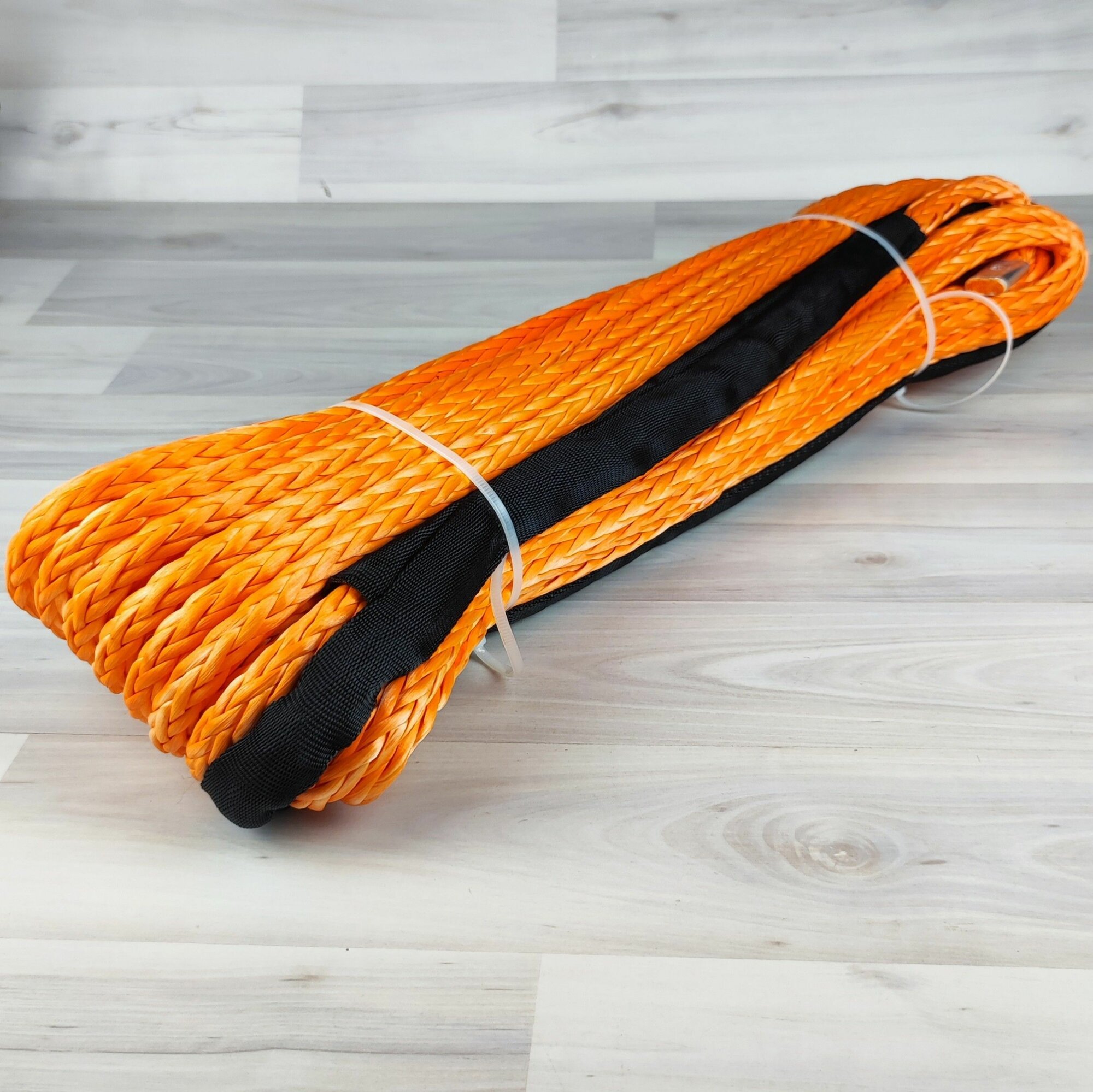 Трос синтетический (кевларовый) 12 мм, комплект 18 метров, оранжевый