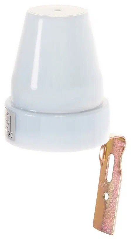 Фотореле ИЭК ФР 601 максимальная нагрузка 2200 ВА IP44 серый LFR20-601-2200-003