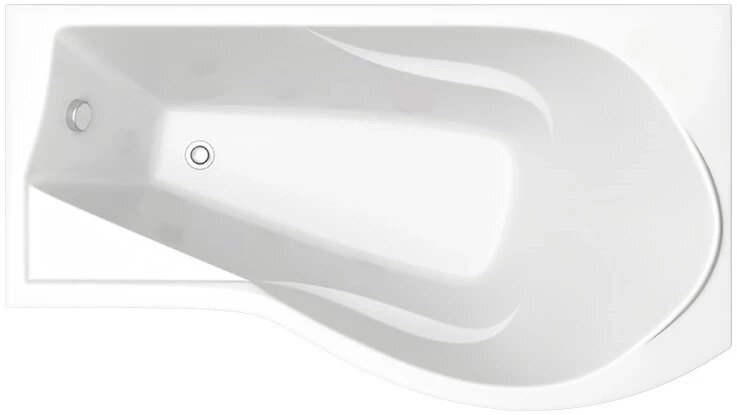 Акриловая ванна 170x94,5 см R Bas Капри B00016